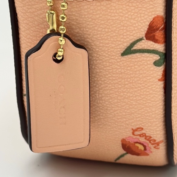 Coach | Bags | Nwt Coach Pink Mini Camera Bag With Mystical Floral ...